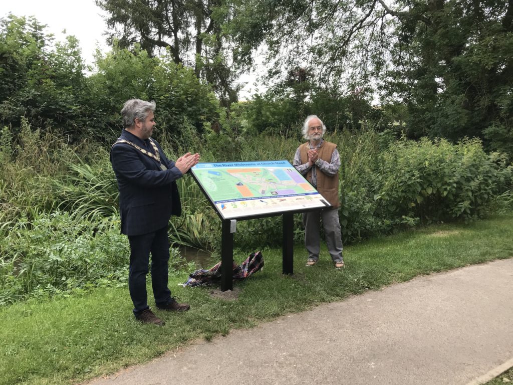 New River Misbourne Information Panel Unveiled - The Amersham Society